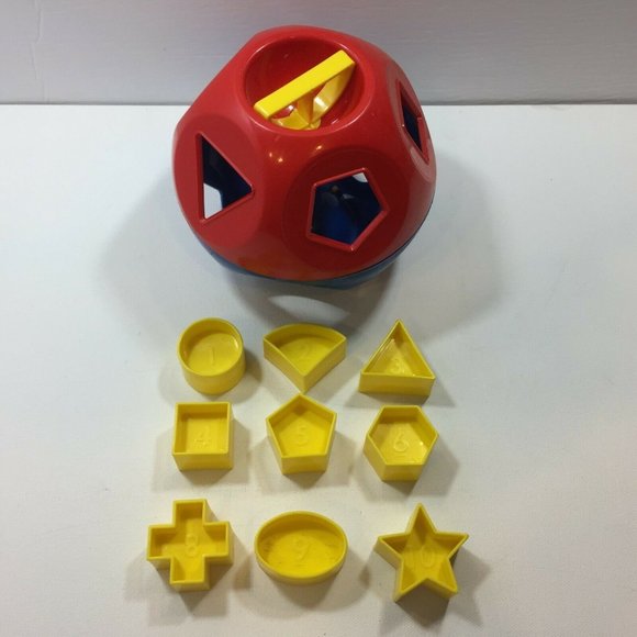 Unbranded | Toys | Tupperware Shape O Ball Sorter 9 Shapes Educational ...